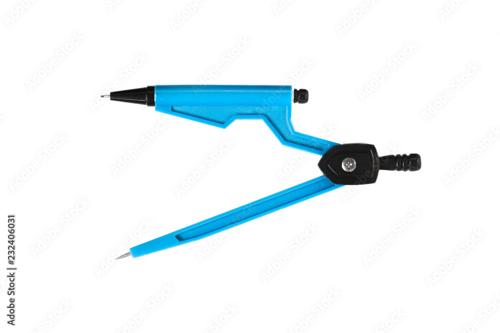 compass divider isolated on white background Stock Photo | Adobe Stock