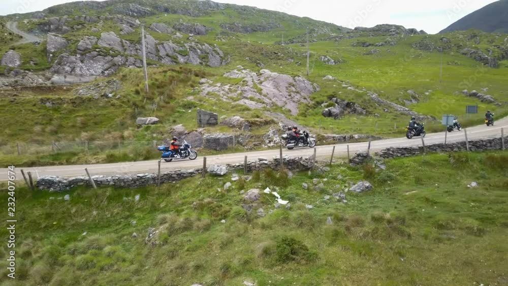 Part of the Annual Harley Davidson MotorBike Festival,Killarney Ireland ...