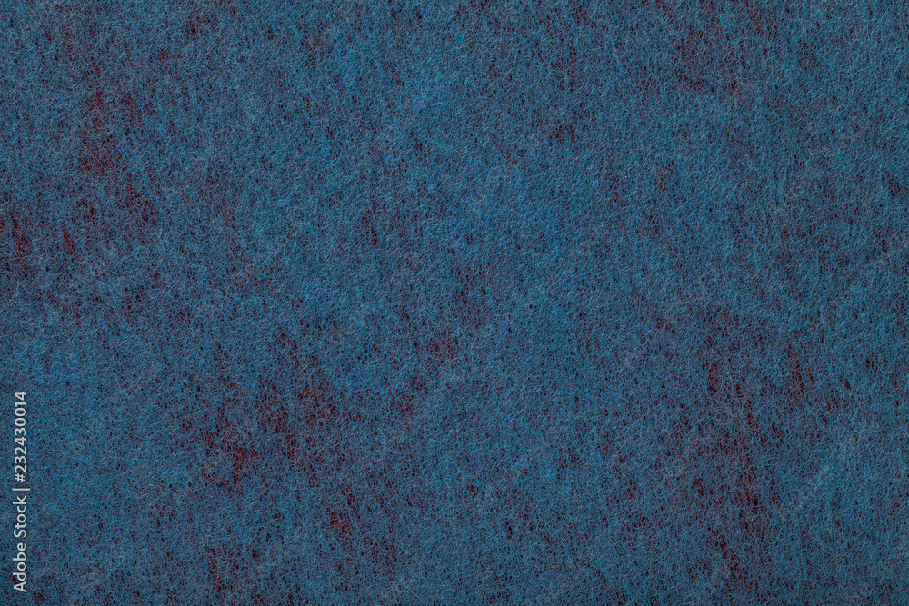 Navy blue background of felt fabric. Texture of woolen textile Stock ...