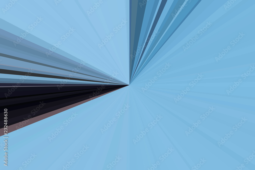 Blue color rays of light abstract background. Stock Illustration ...