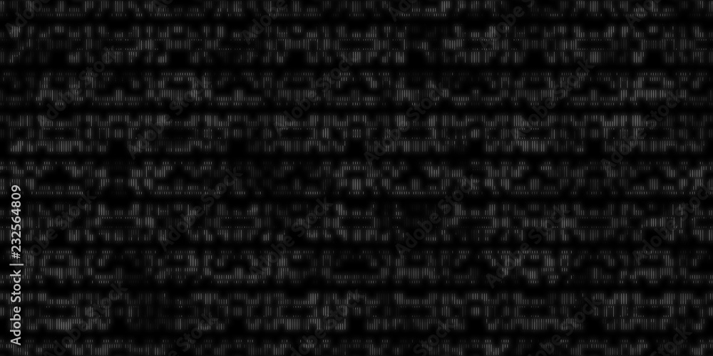 Black Dna Data Code Background. Seamless Science Dna Data Code Output ...