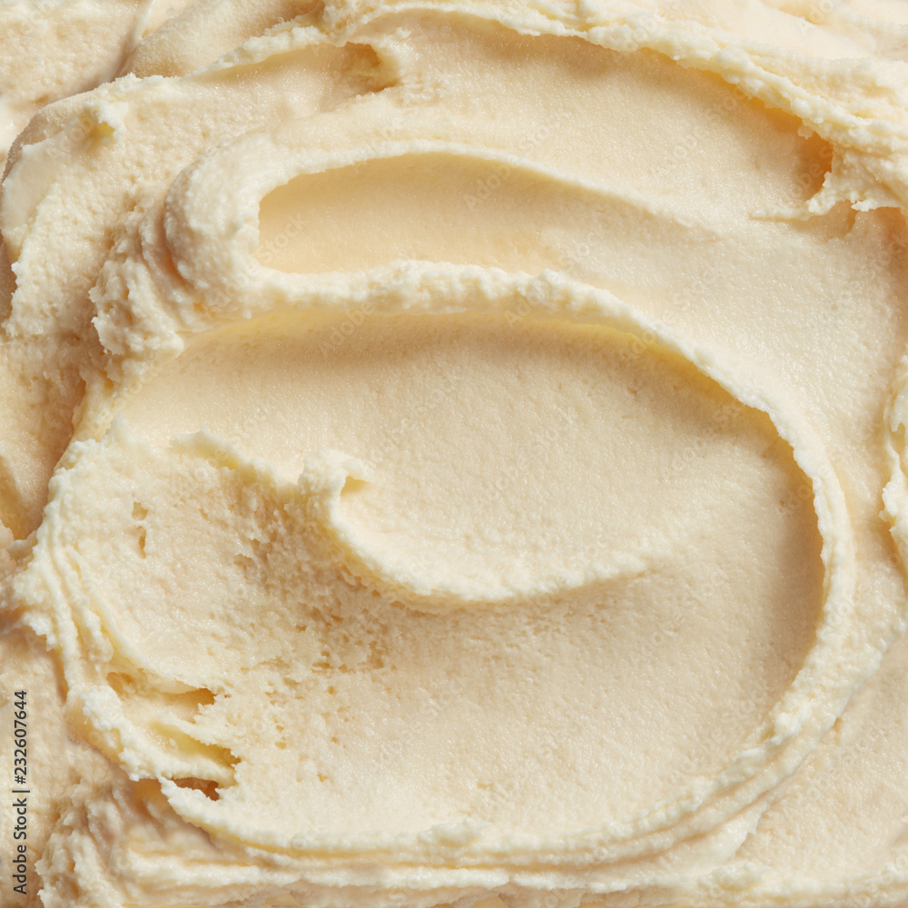 Texture of Ice Cream . Stock Photo | Adobe Stock