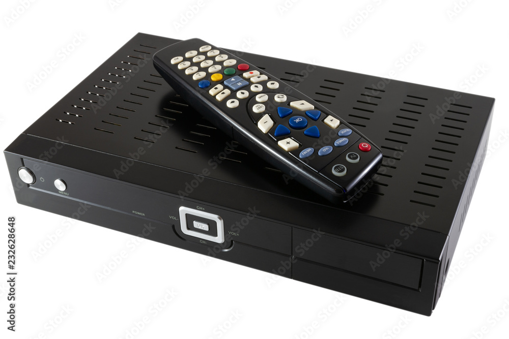 Remote controller and Receiver for Satellite and IP TV (STB) isolated ...
