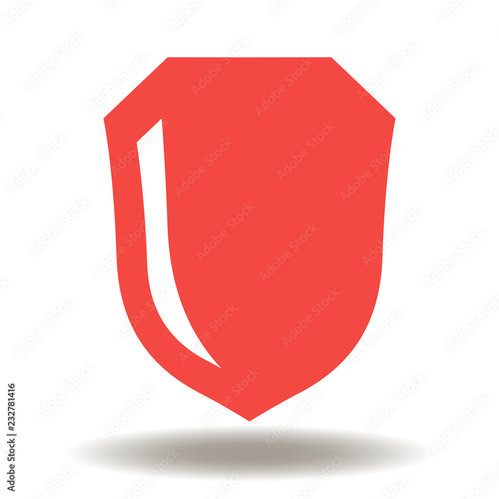 Shield Icon Vector. Protected Guard Logo. Safety Symbol. Stock Vector ...