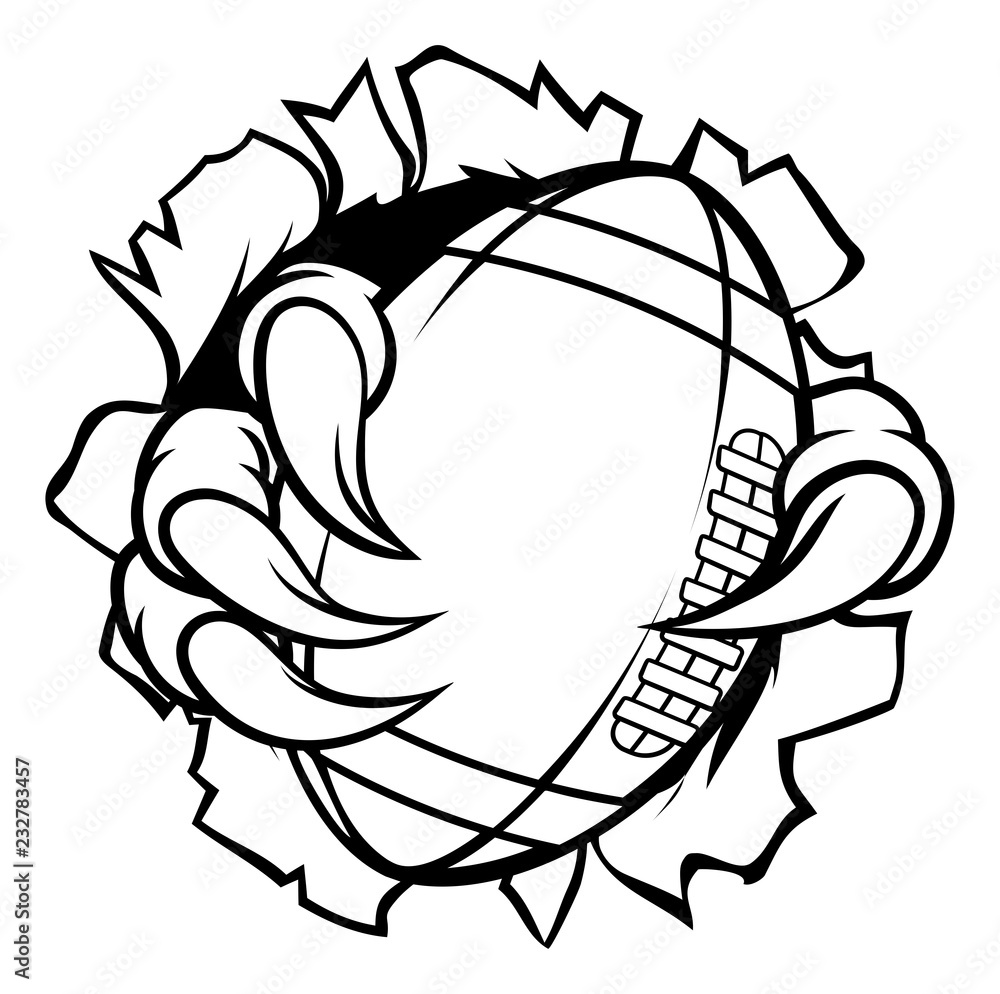 Sports Claw Clipart