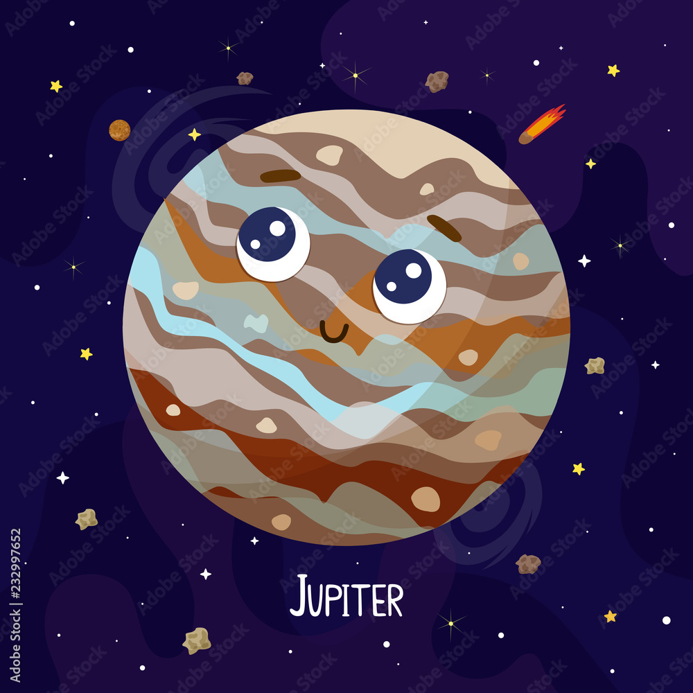 Cartoon Jupiter