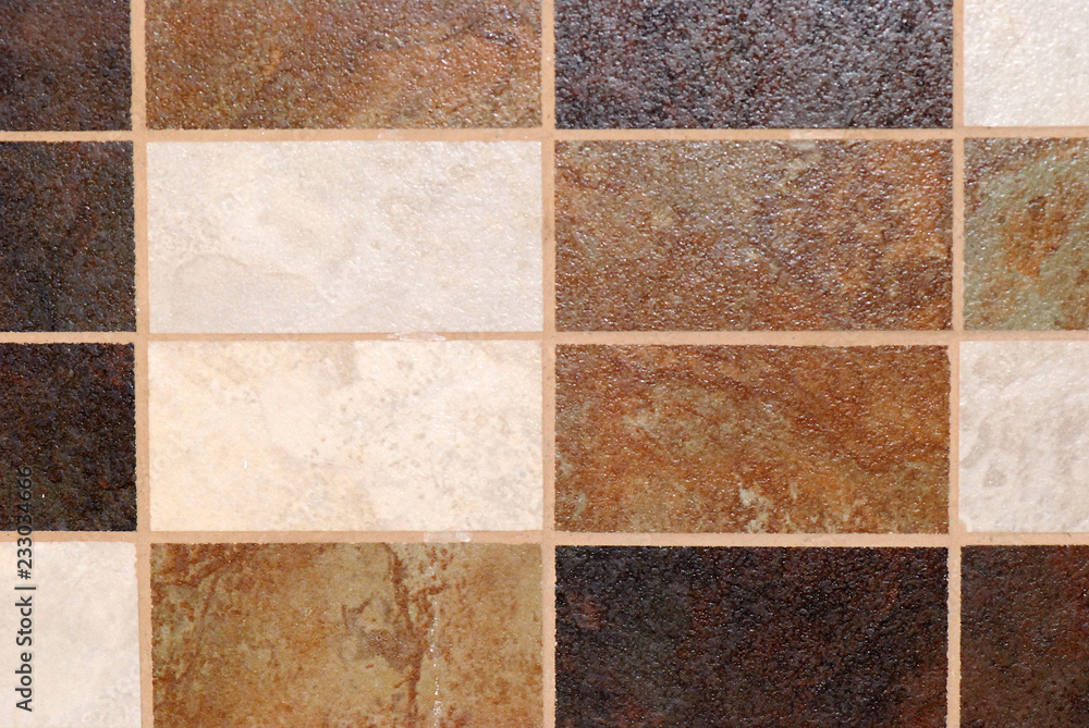 Foto de TEXTURA DE UNA LOSA MOSAICO DE COLORES. GRES PORCELÁNICO do ...