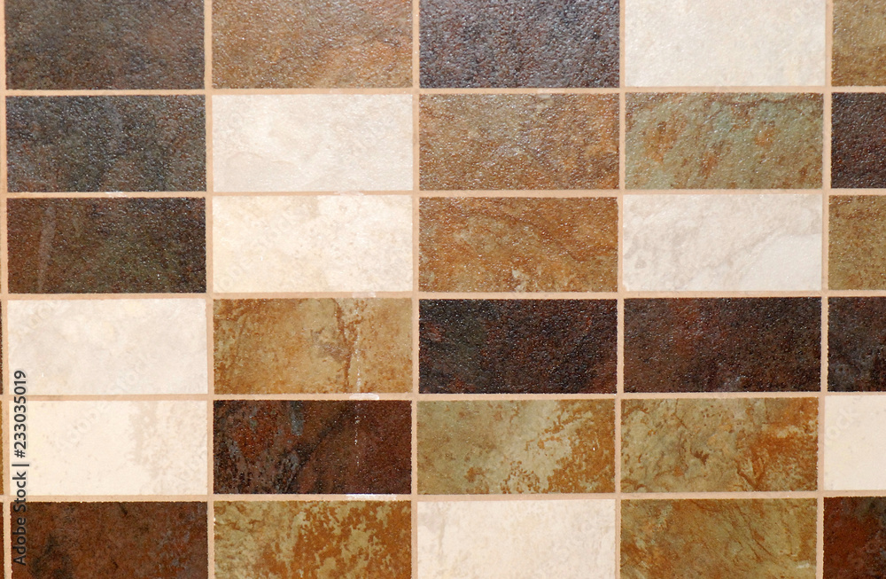 TEXTURA DE UNA LOSA MOSAICO DE COLORES. GRES PORCELÁNICO Stock Photo ...