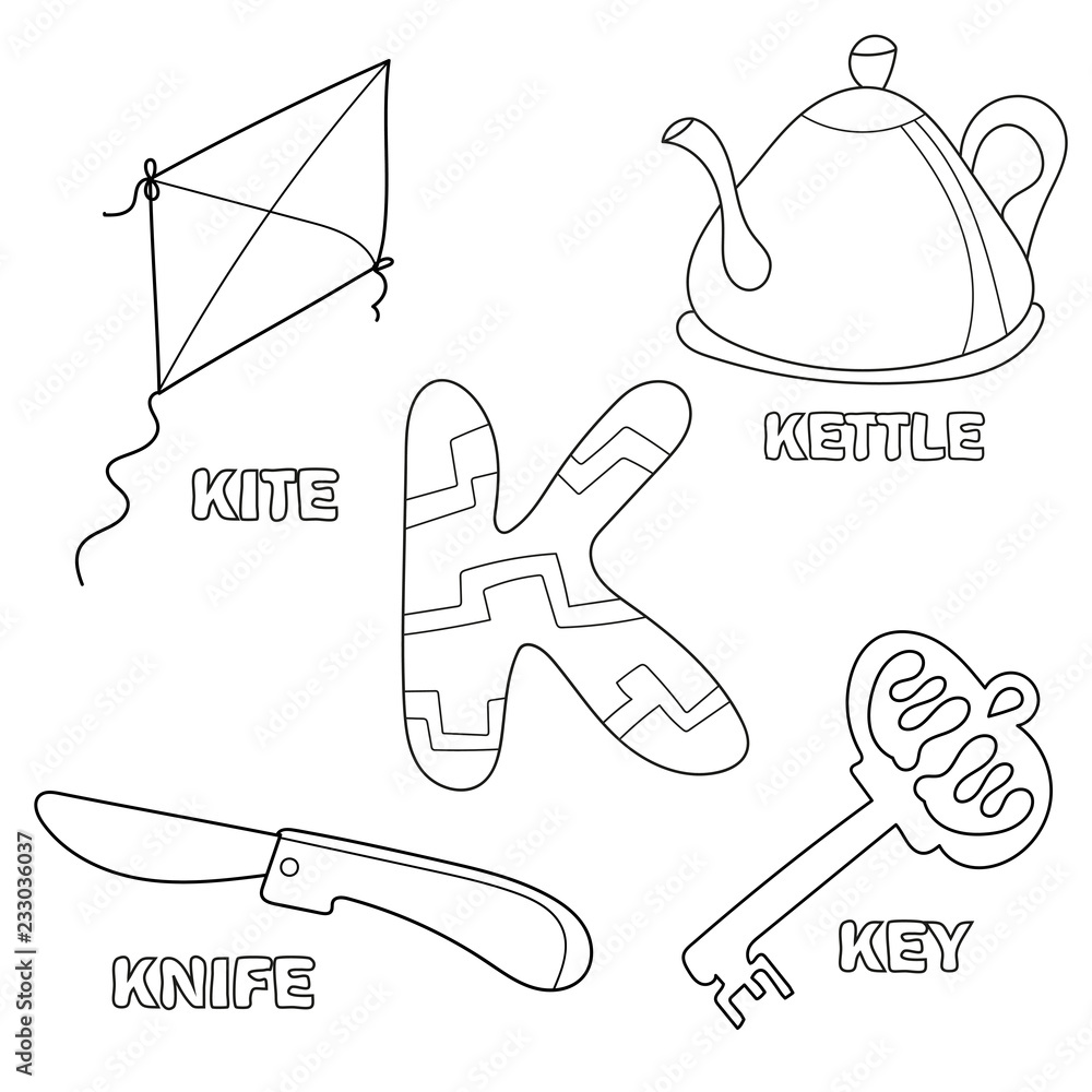 Letter K Clip Art
