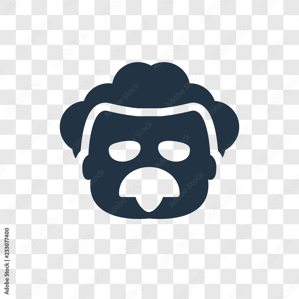 Einstein vector icon isolated on transparent background, Einstein ...