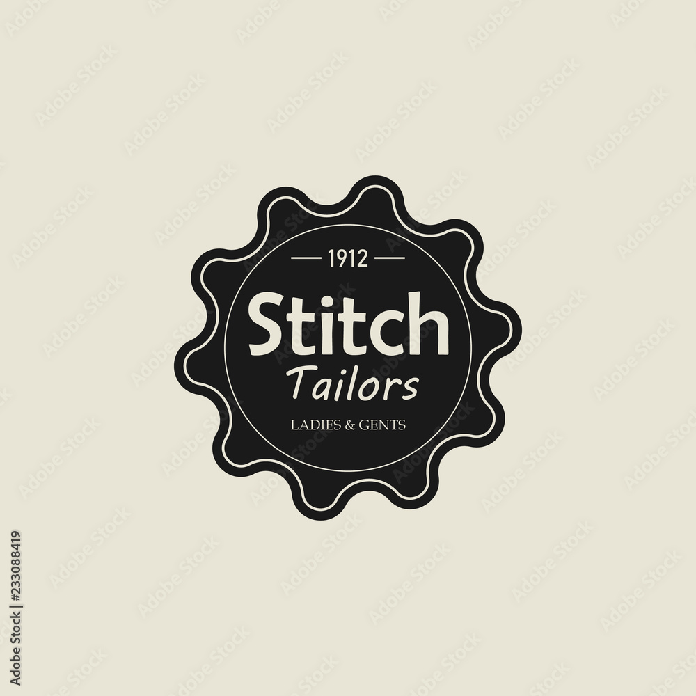 logo, tailor, sticker. Element of logo icon for mobile concept and web ...