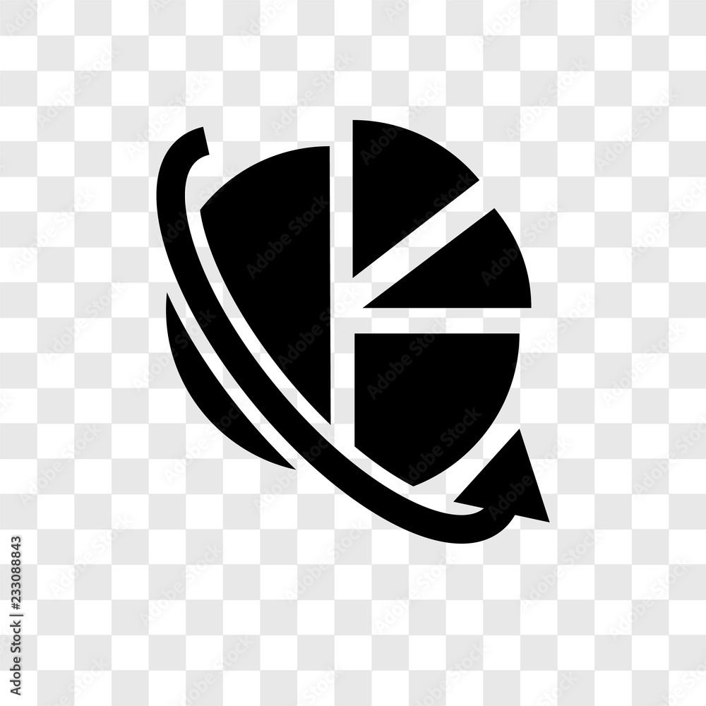 Data vector icon isolated on transparent background, Data transparency ...