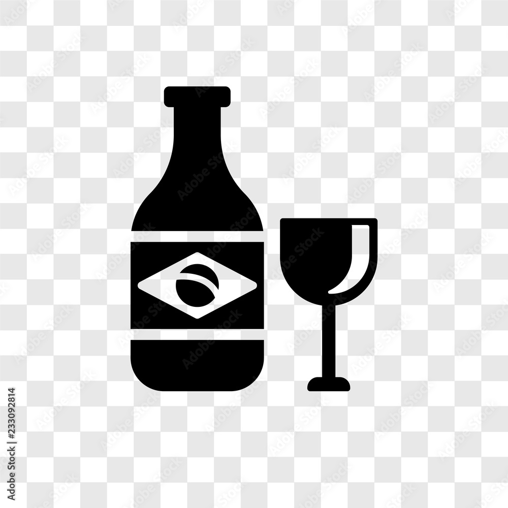Cachaca vector icon isolated on transparent background, Cachaca ...