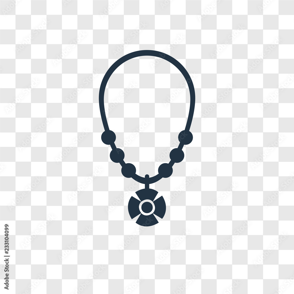 Amulet vector icon isolated on transparent background, Amulet ...