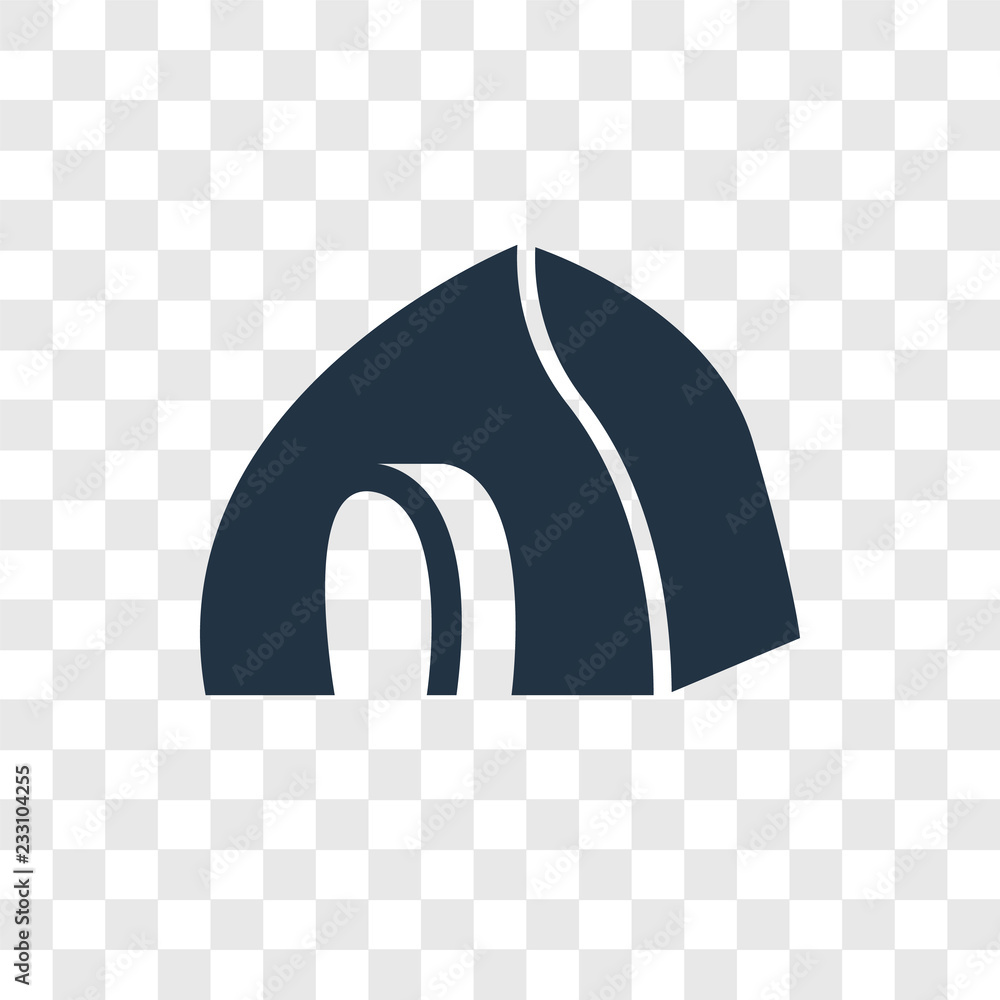 House vector icon isolated on transparent background, House ...