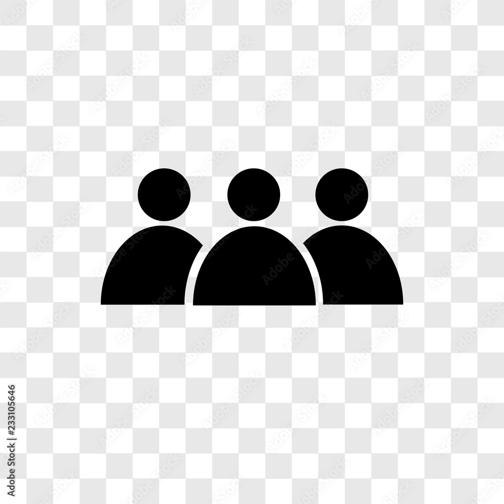 Population vector icon isolated on transparent background, Population ... Population vector icon isolated on transparent background, Population ...