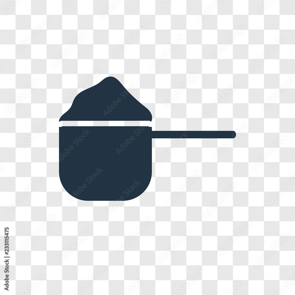 Scoop vector icon isolated on transparent background, Scoop ...