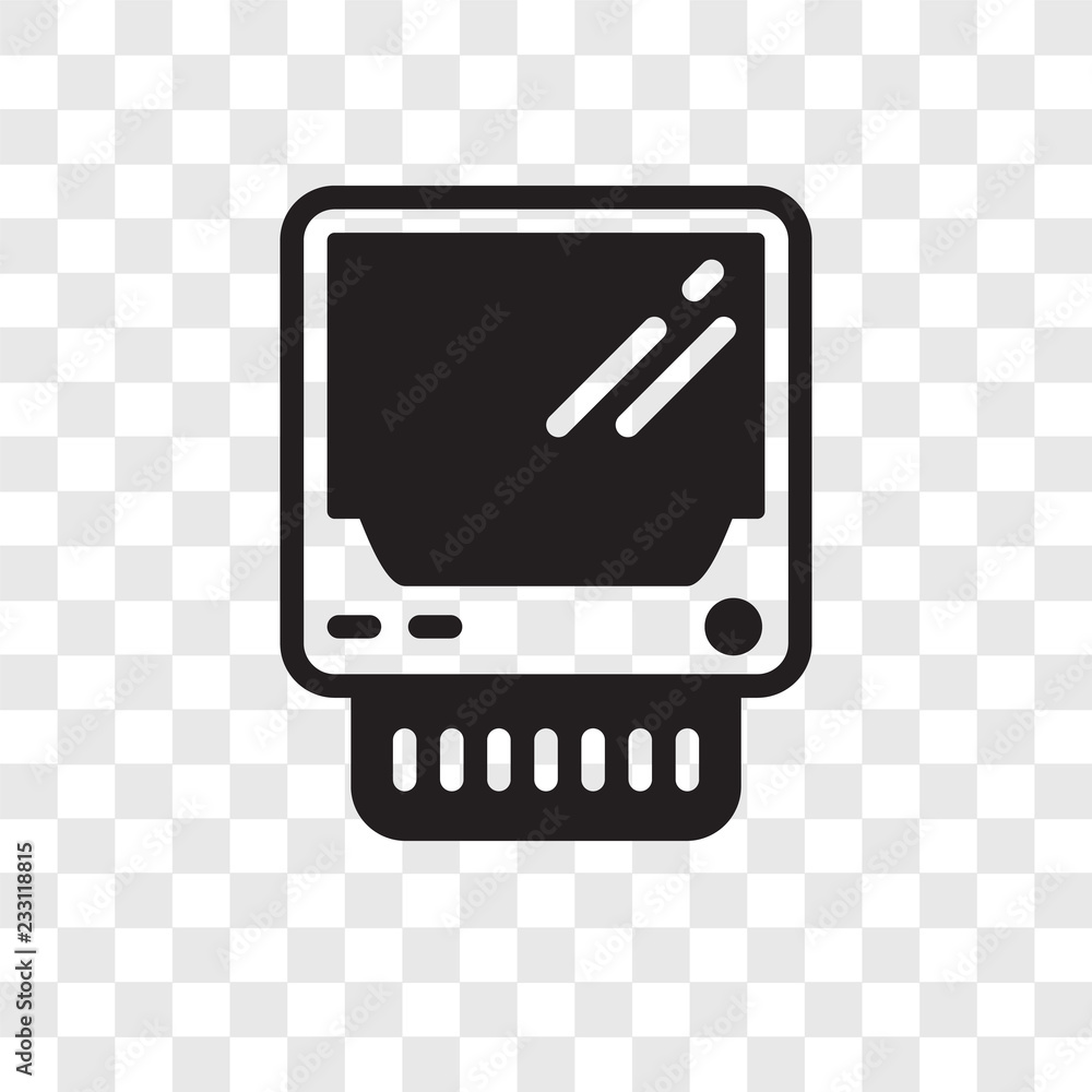Lisa vector icon isolated on transparent background, Lisa transparency ...