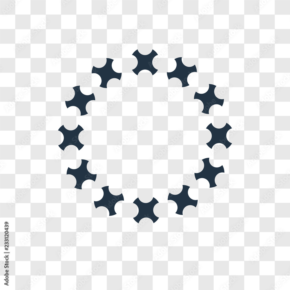 Loading vector icon isolated on transparent background, Loading ...