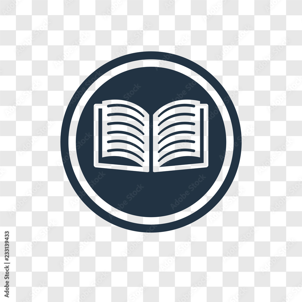 Reading vector icon isolated on transparent background, Reading ...