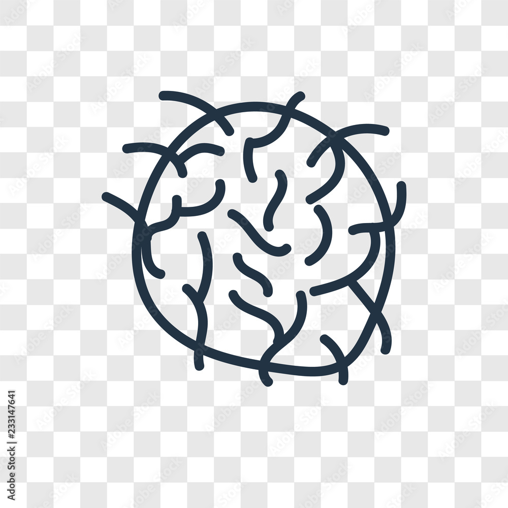 Tumbleweed vector icon isolated on transparent background, Tumbleweed ...