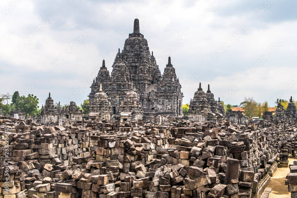 The Prambanan temple is the largest Hindu temple of Java. The first ...