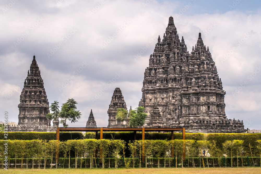 The Prambanan temple is the largest Hindu temple of Java. The first ...