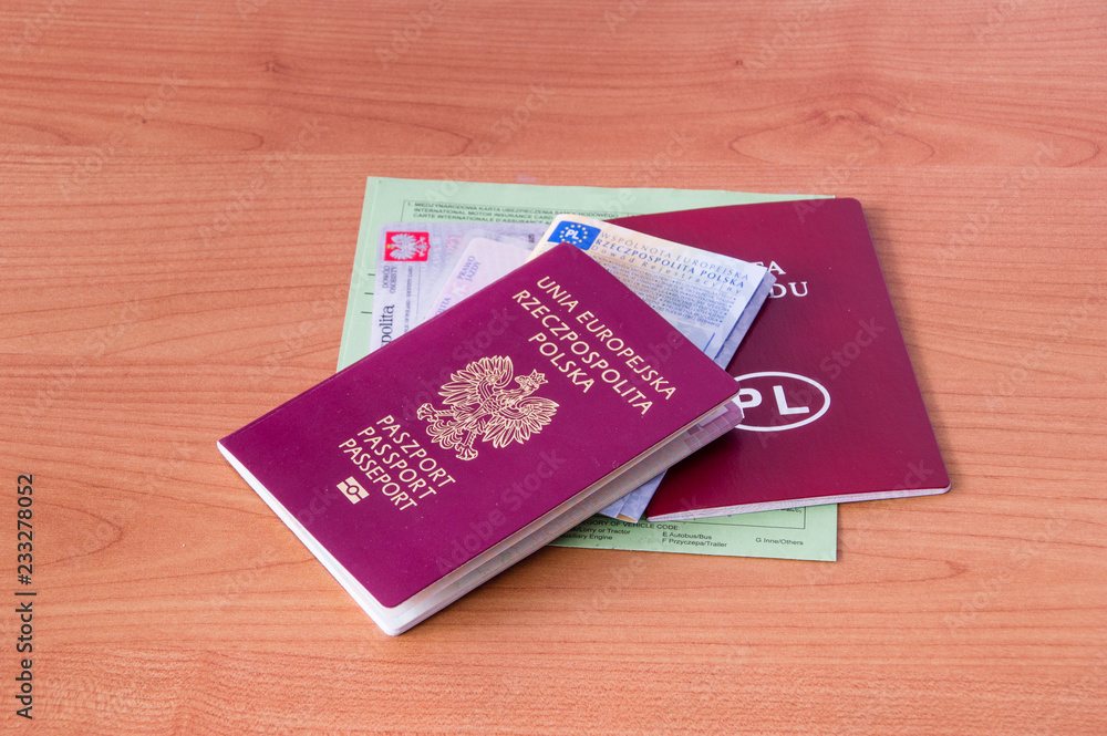 Polish Documents Passport ID Driver Licence Vehicle Registration polish-documents-passport-id-driver-licence-vehicle-registration