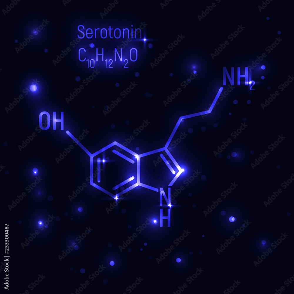 Serotonin Structure