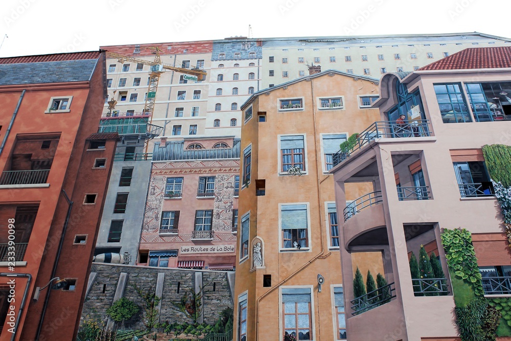 Lyon - La Croix Rousse Stock Photo | Adobe Stock