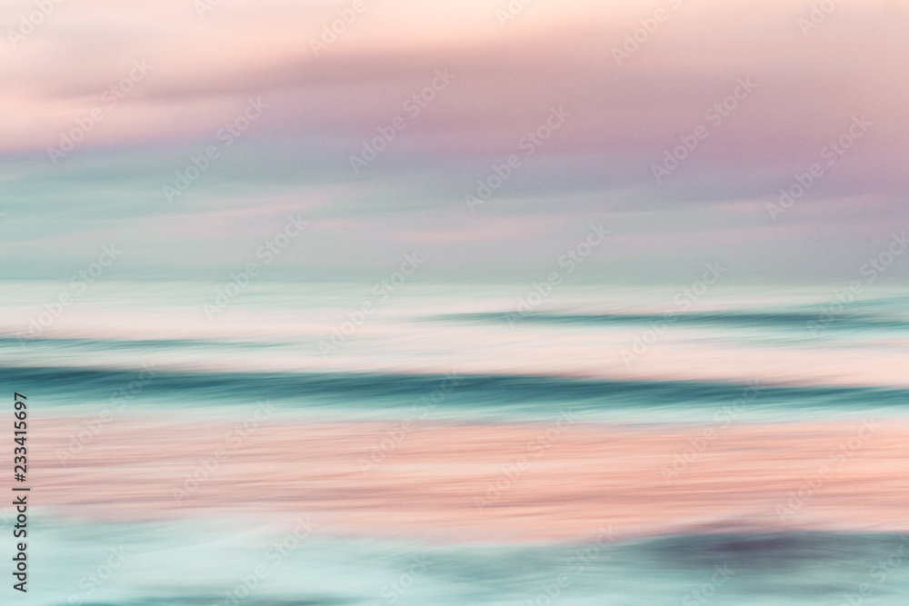 Mar de colores pasteles Stock-Foto | Adobe Stock