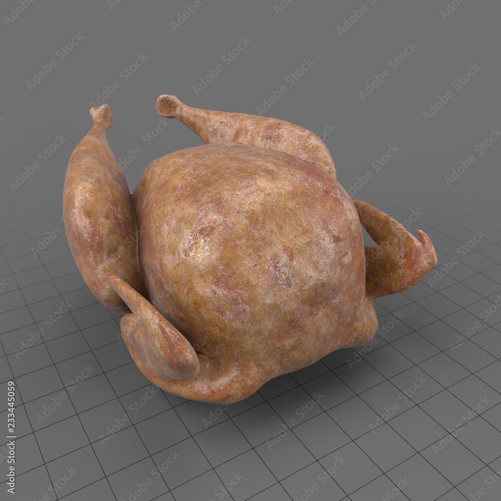 Cooked turkey Stock 3D asset | Adobe Stock