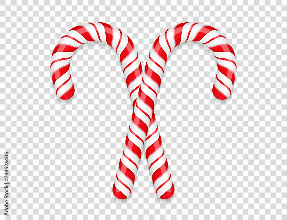 Candy Canes Stock Vector | Adobe Stock