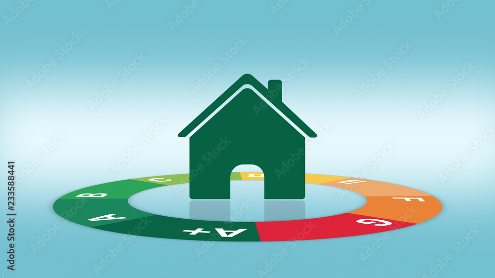 energy efficiency chart Stock Illustration | Adobe Stock