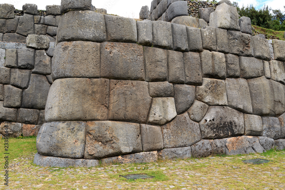 Inka Mauer Stock-Foto | Adobe Stock