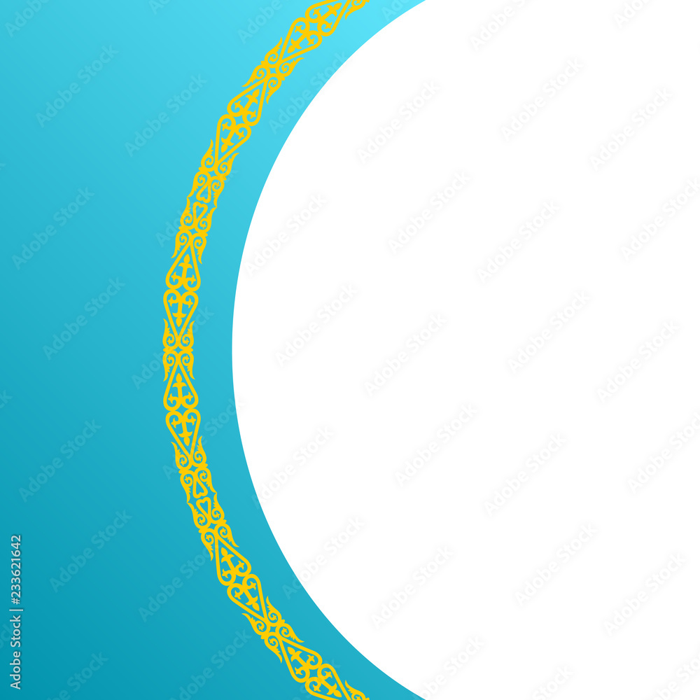 Kazakhstan official colors background. Banner or poster of Kazakhstan ...