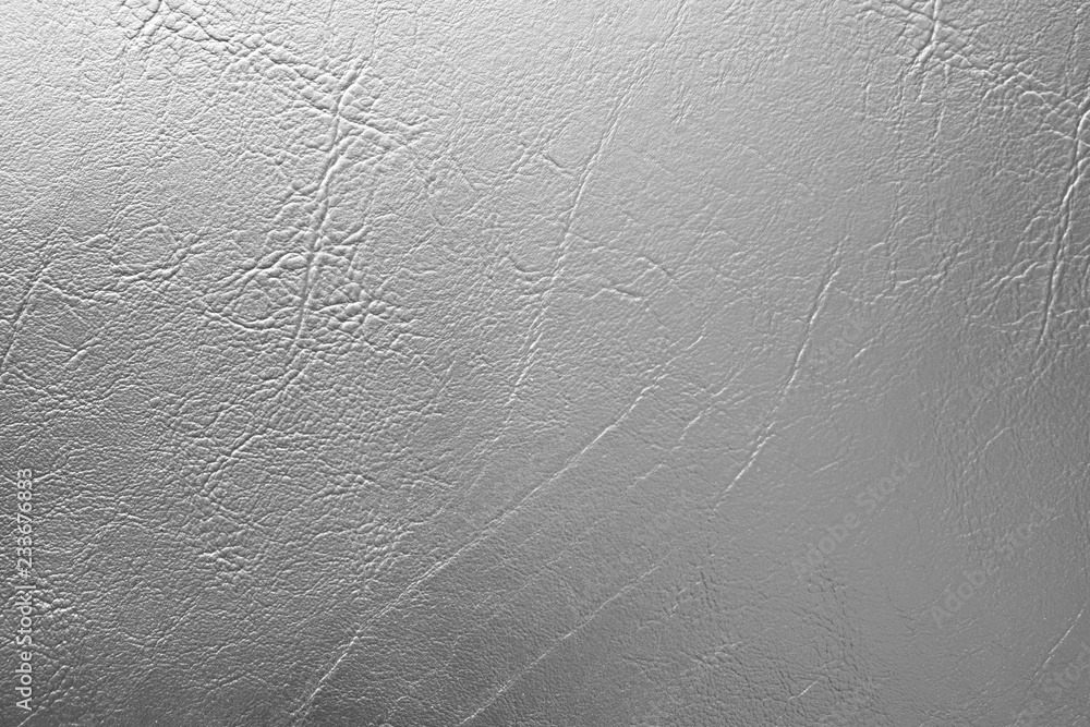 Silver texture background. Shiny silver leather texture Stock Photo ...