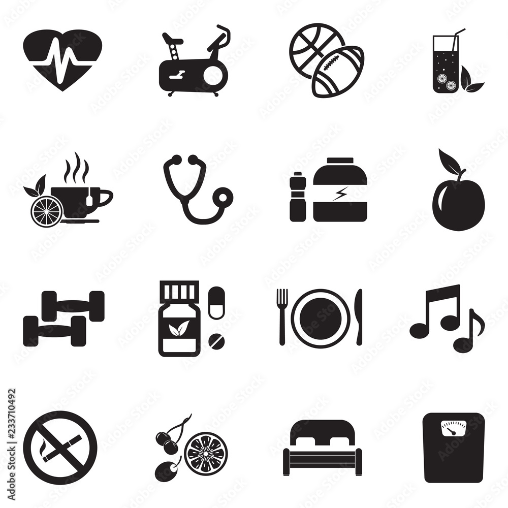 Health And Wellness Symbols