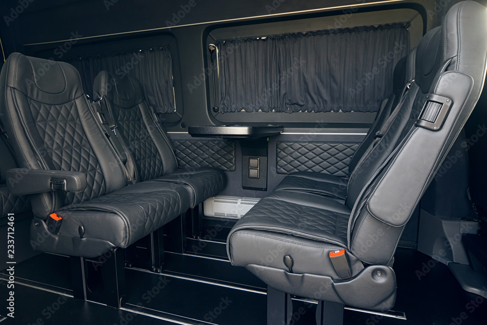 Luxury Minivan Interior