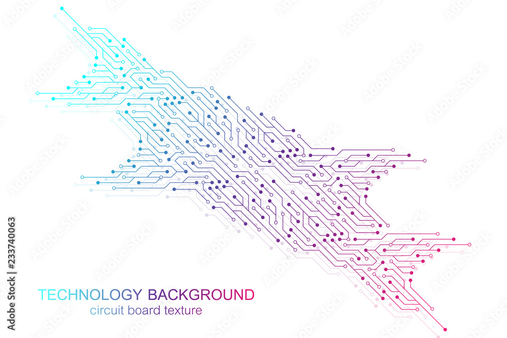 Computer motherboard vector background with circuit board electronic ...