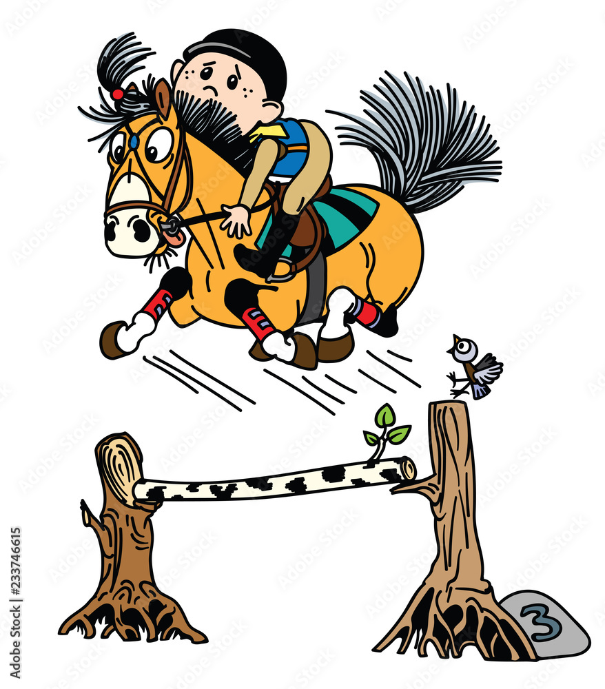 Funny Horse Jumping Pictures