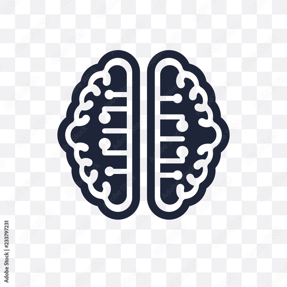 ai Brain transparent icon. ai Brain symbol design from Artificial ...