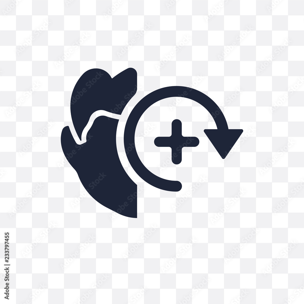 Deformity transparent icon. Deformity symbol design from Artificial ...