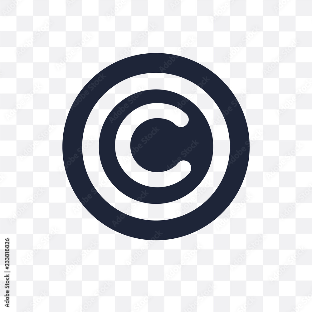 Copyright transparent icon. Copyright symbol design from SEO collection ...