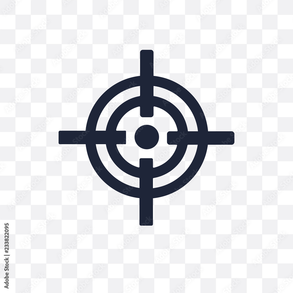 Aim transparent icon. Aim symbol design from Success collection. Stock ...