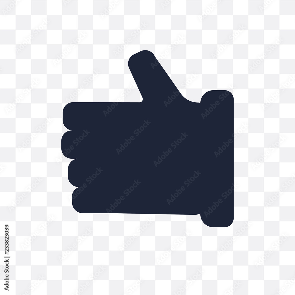 Thumb up transparent icon. Thumb up symbol design from Success ...