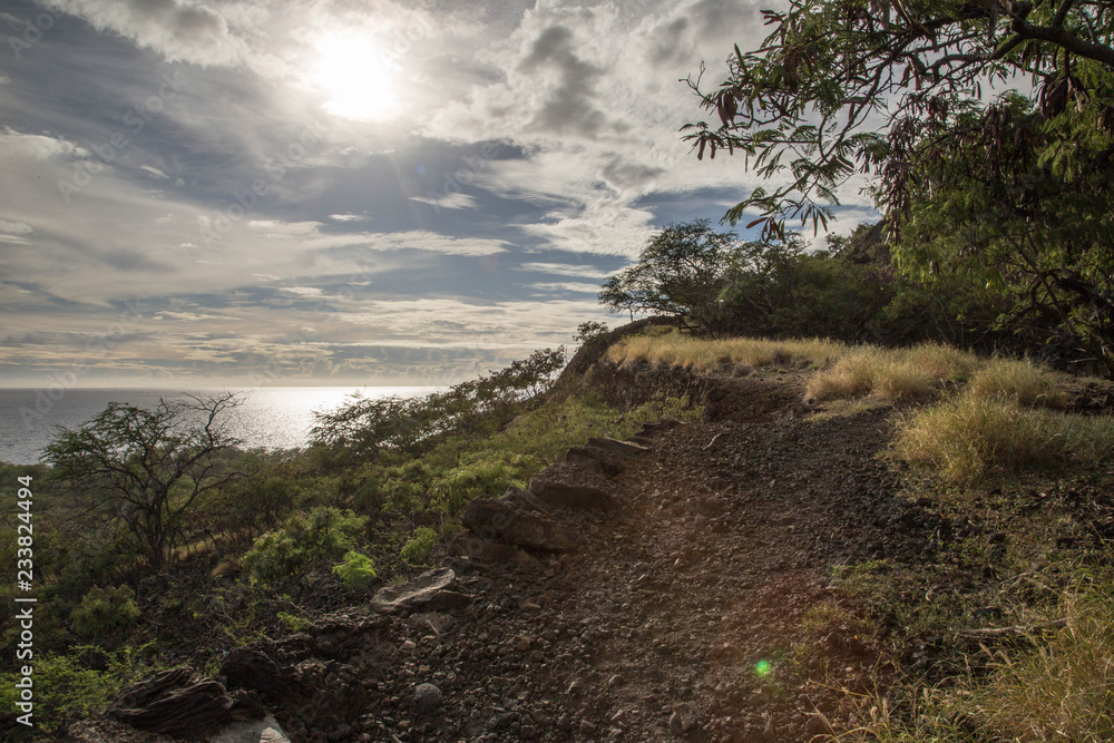 Cpt. Cook Monument Trail, Big Island, Hawaii Stock Photo | Adobe Stock