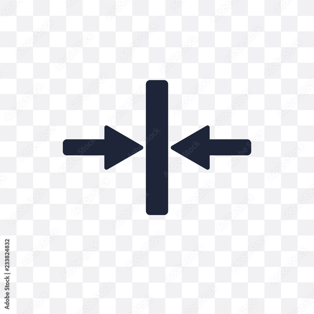 Compress transparent icon. Compress symbol design from Web navigation ...