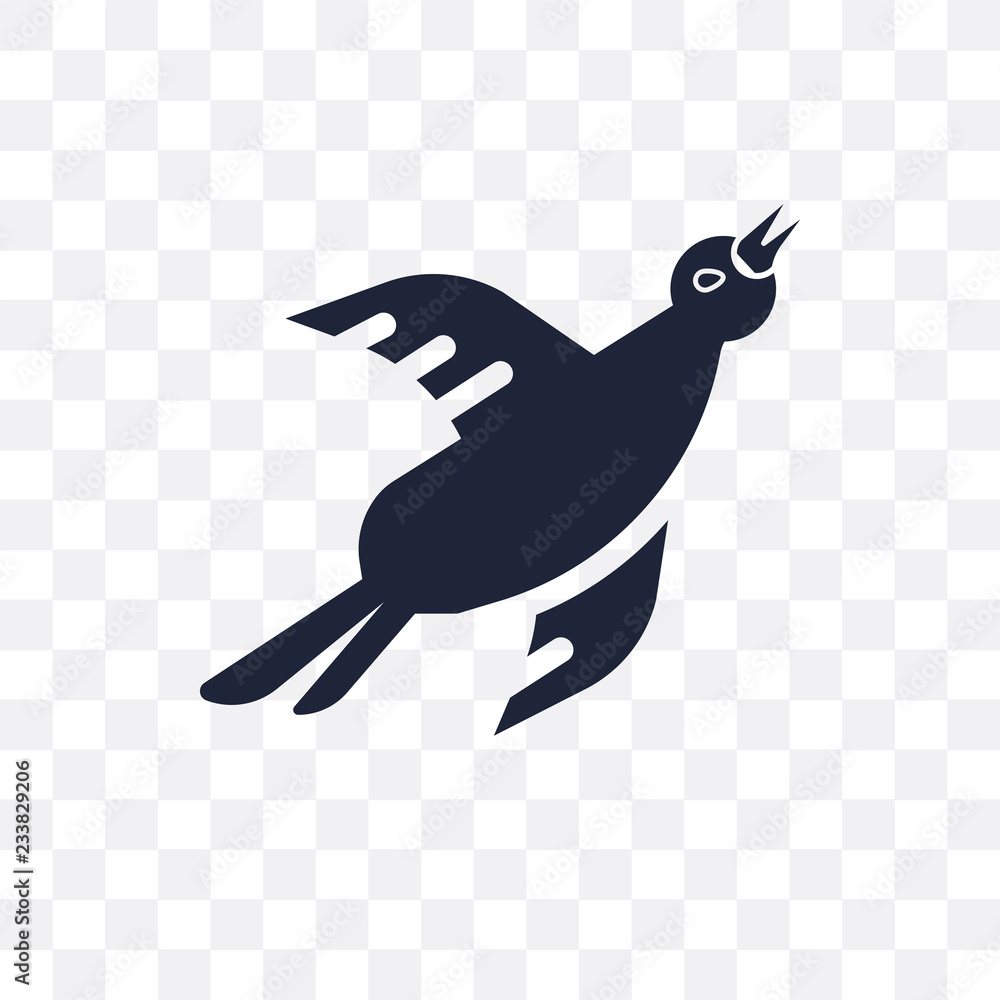 Bird transparent icon. Bird symbol design from Animals collection ...