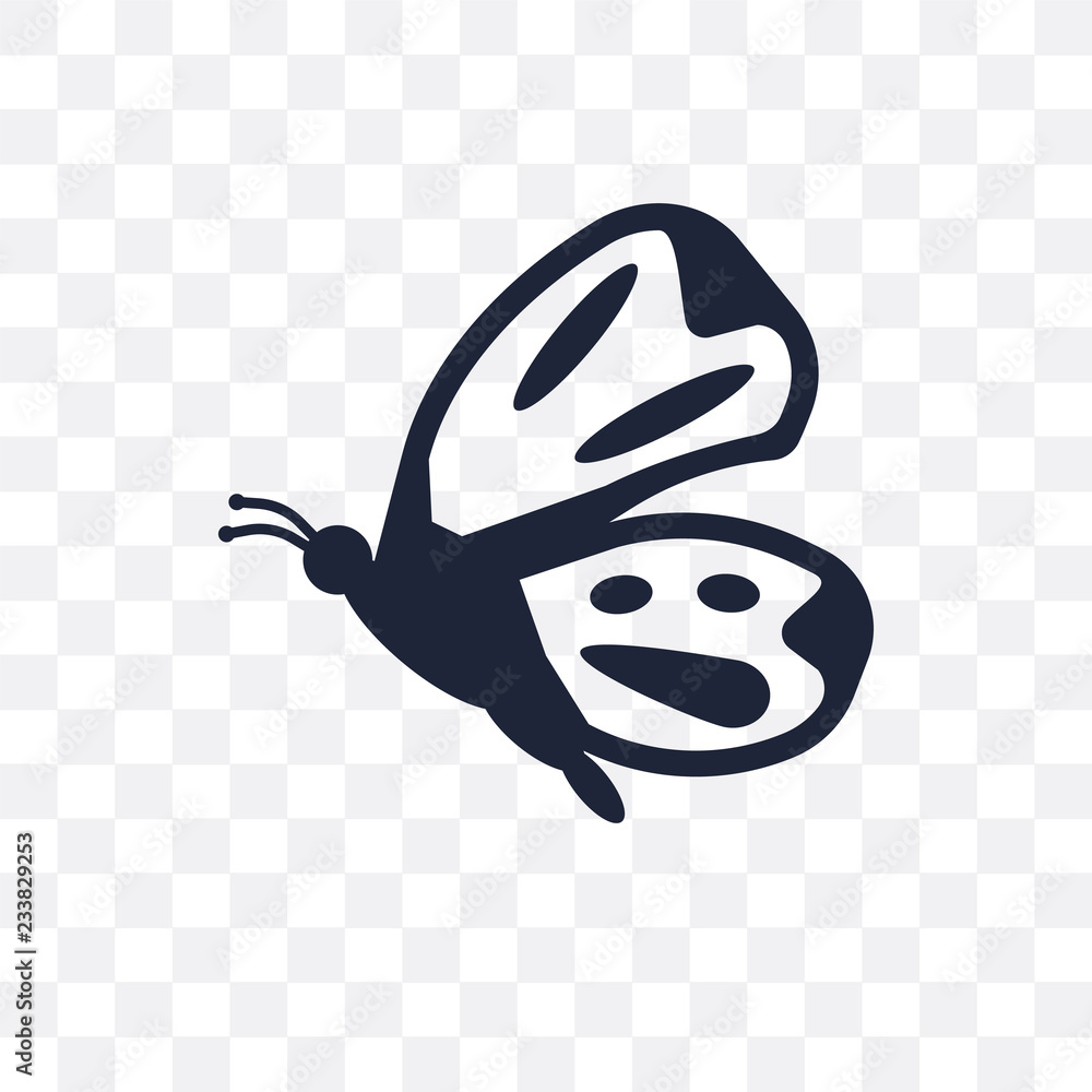 Butterfly transparent icon. Butterfly symbol design from Animals ...